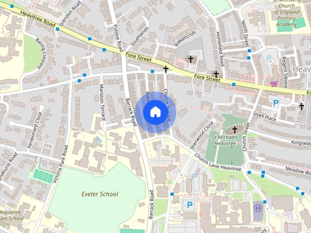 43 Baker Street, Exeter, Devon, EX2