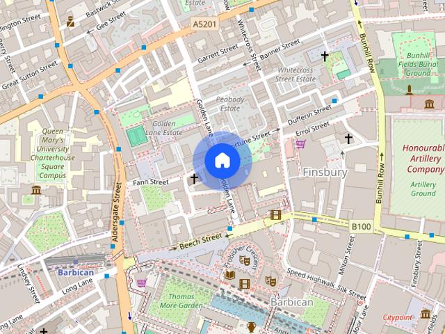 43 Golden Lane, London, EC1Y