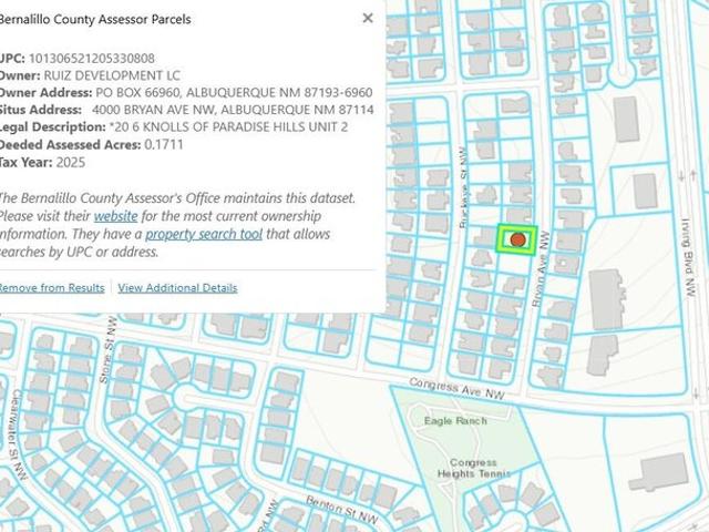4000 Bryan Ave NW, Albuquerque, NM 87114