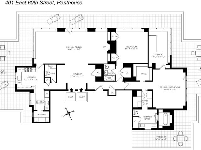 401 East 60th Street, Unit PH | Compass