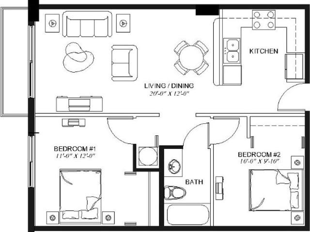 401 SW 17 th Ave | Little Havana 2 Bedroom Apartment for Rent at 401 Sw 17th Ave, Miami, FL 33135 East Little Havana