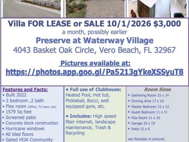 4043 Basket Oak Cir, Vero Beach, FL 32967