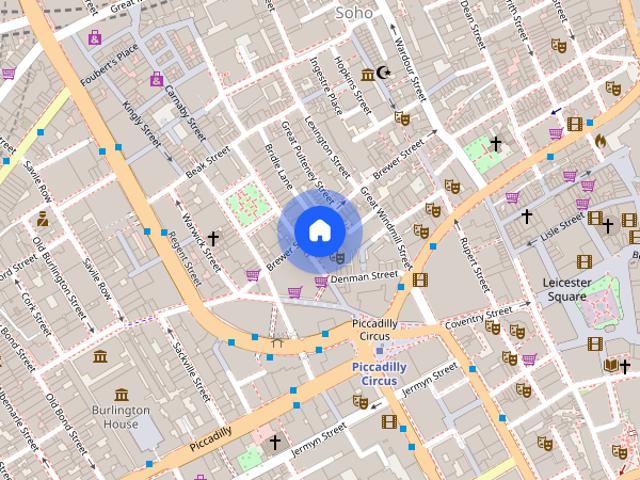 405, 12 Sherwood Street, Soho, London W1F