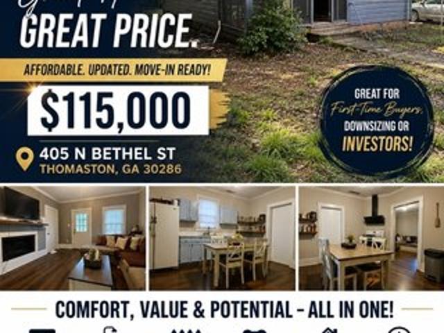 405 N Bethel St, Thomaston, GA 30286