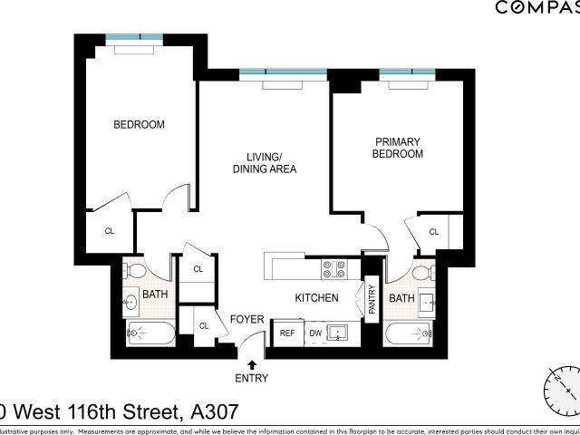 40 West 116th Street, Unit A307 | Compass