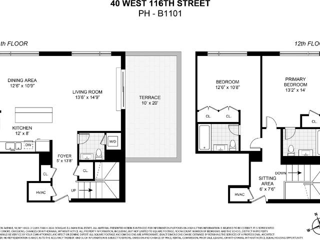 40 West 116th Street, Unit PHB1101 | Compass
