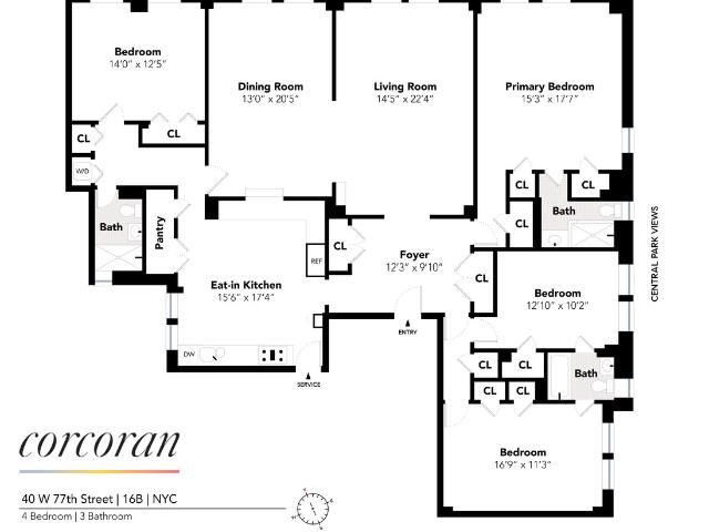 40 West 77th Street, Unit 16B
