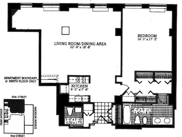40 East 61st Street, Unit 9A