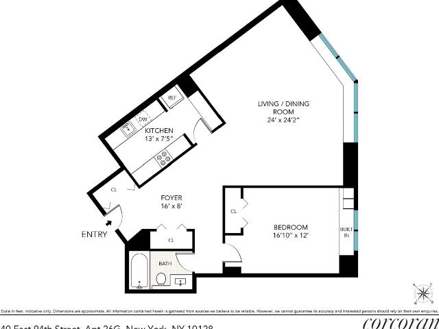40 East 94th Street, Unit 26G | Compass