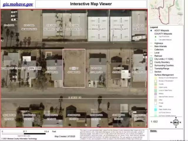 410 Emery Dr, Bullhead City, AZ 86442 MLS 026234