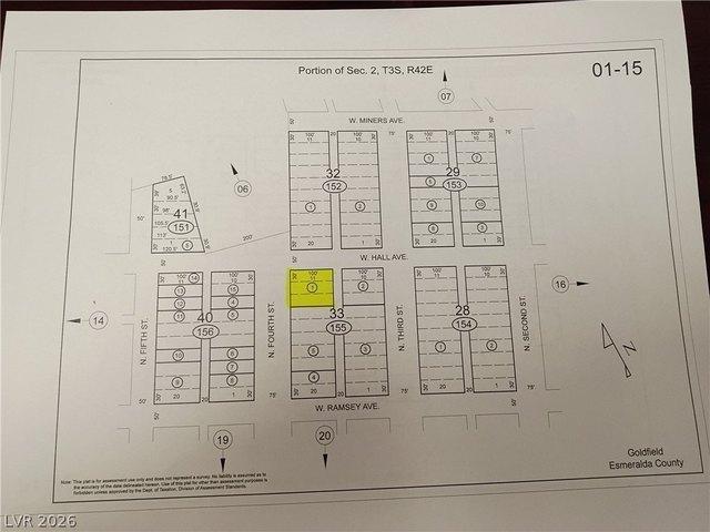 414 N Fourth St, Goldfield, NV 89113