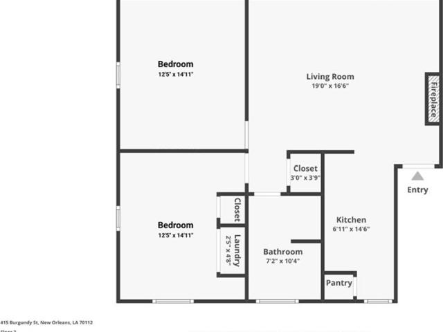 415 Burgundy St, Unit 3A, New Orleans, LA 70112 | MLS #2538