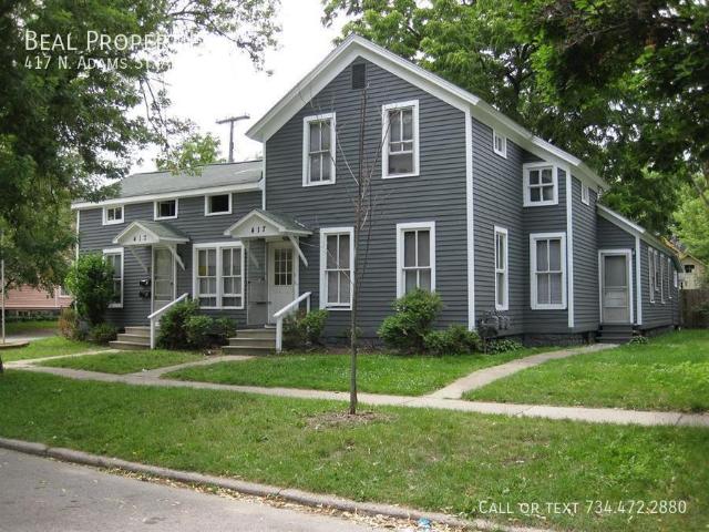 417 N. Adams St. Apt 1 bed, 1 full bath