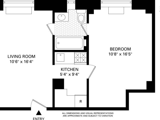 417 Riverside Drive, Unit 3B