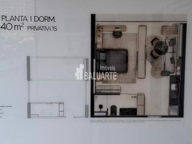 41 mts de Elegância para um quarto e sala, Lançamento Open Mind!