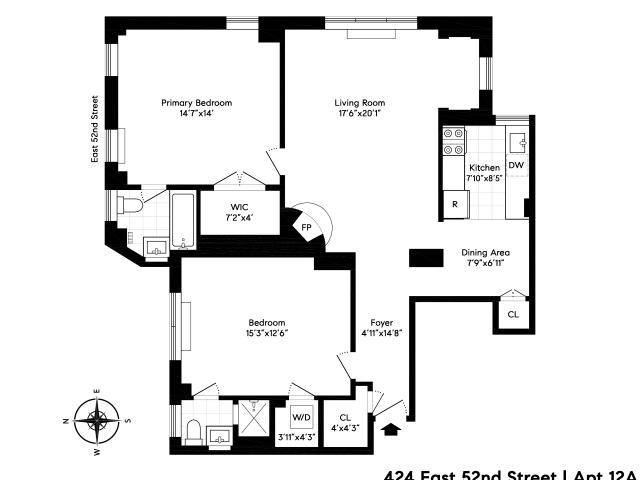 424 East 52nd Street, Unit 12A