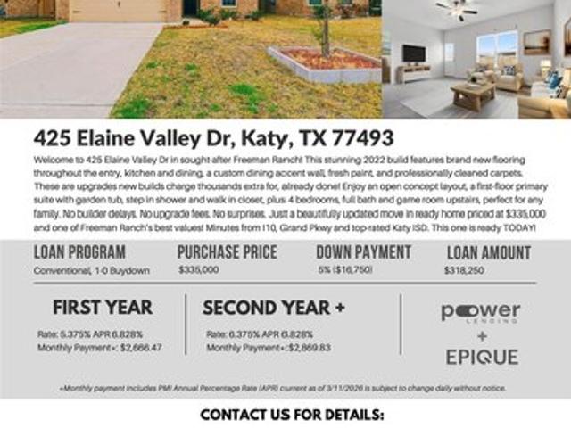 425 Elaine Valley Dr, Katy, TX 77493