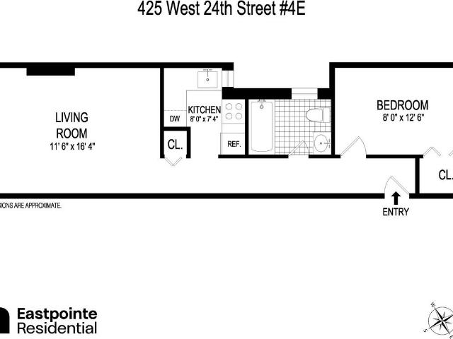 425 West 24th Street, Unit 4E | Compass