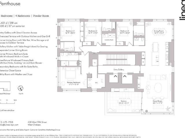 428 West 19th Street, Unit PH | Compass