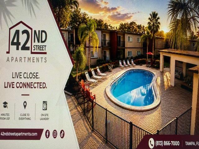42nd Street Apartments 2 Bedroom Apartment for Rent at 14610 N 42nd St, Tampa, FL 33613