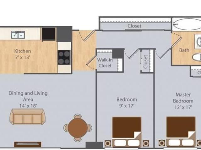 433ft² Vintage building just remodeled and ready in December To Rent in Denver, Wyoming