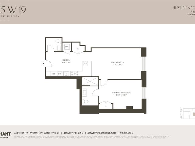435 West 19th Street, Unit 2C | Compass