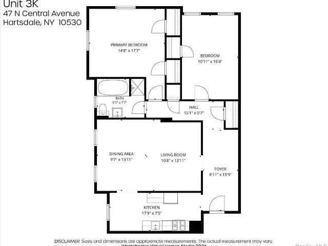 47 N Central Ave, Unit 3K, Hartsdale, NY 10530 | MLS #966411
