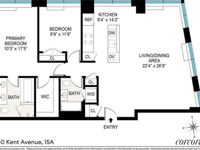 440 Kent Ave Apt 15A, Brooklyn, NY 11249