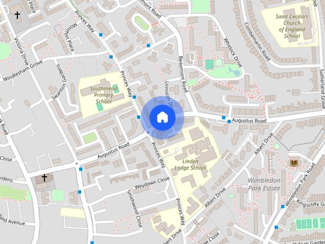 44a Augustus Road, London, SW19