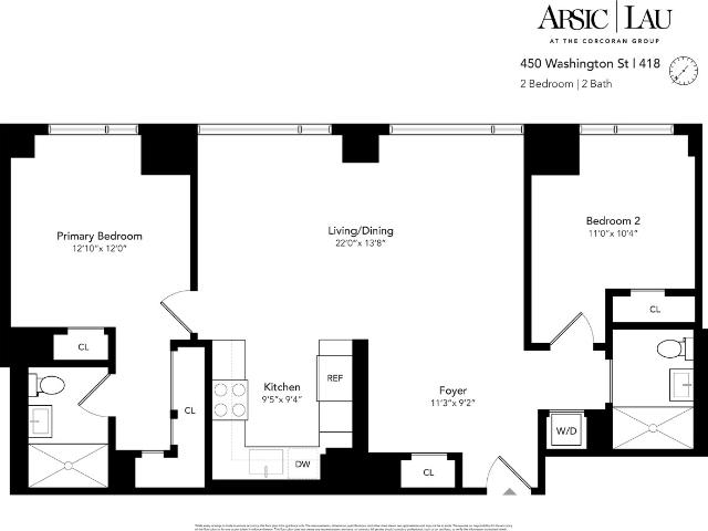 450 Washington Street, Unit 418