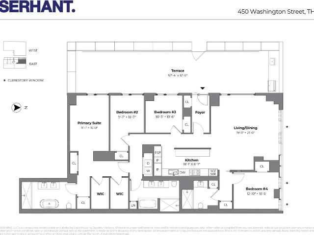 450 Washington Street, Unit TH5