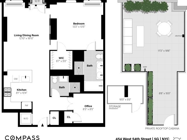 454 West 54th Street, Unit 5G