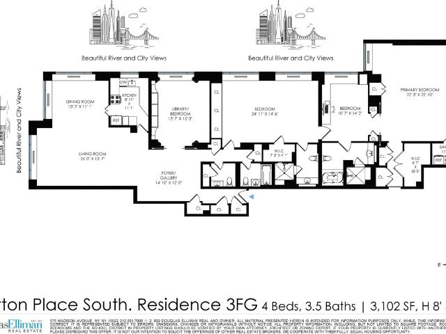 45 Sutton Place South, Unit 3FG | Compass