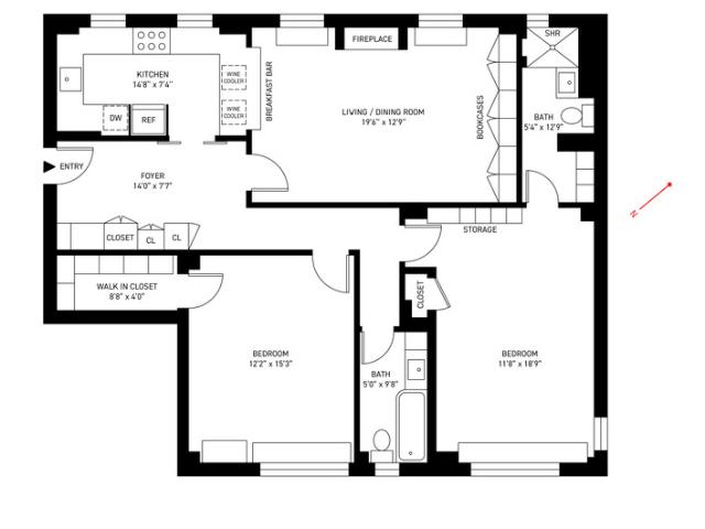 467 Central Park West, Unit 12F | Compass