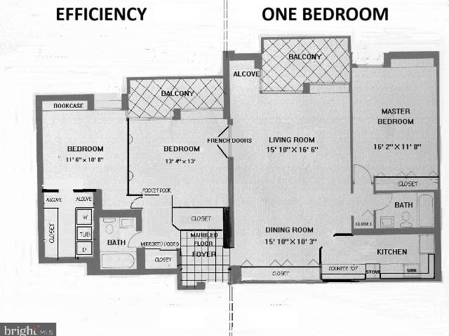 490 M St SW, Unit W705 & 709, Washington, DC 20024 | MLS #DCDC2198 | Compass