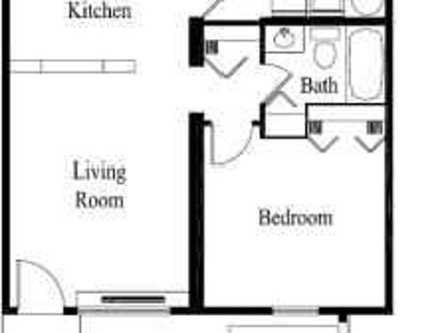 $499 / 1br ~~One and Two bedroom available~~ Woodcrest Apartments map