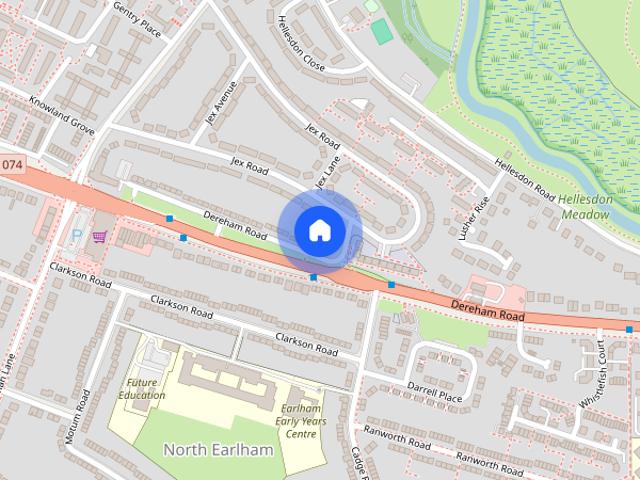 499 Dereham Road NR5 8TA