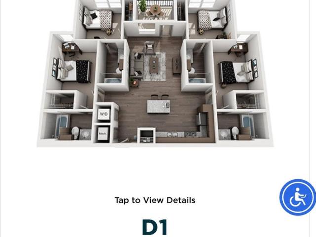 4 by 4 bedroom in Saga Reno