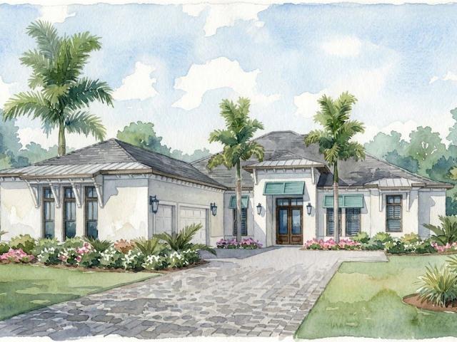 4 Bed, 4 Bath New Home plan in Venice, FL