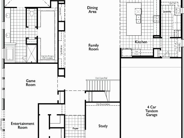 4 Bed, 4 Bath New Home plan in Willis, TX