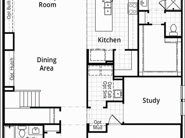 4 Bed, 4 Bath New Home plan in Celina, TX