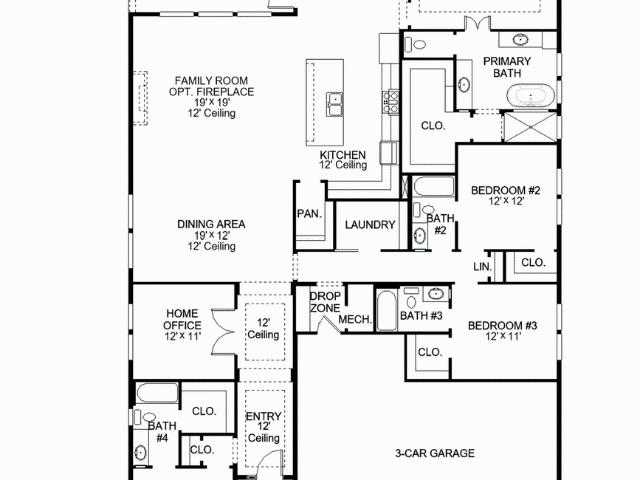 4 Bed, 4 Bath New Home plan in Green Cove Springs, FL
