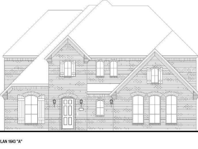 4 Bed, 4 Bath New Home plan in Keller, TX