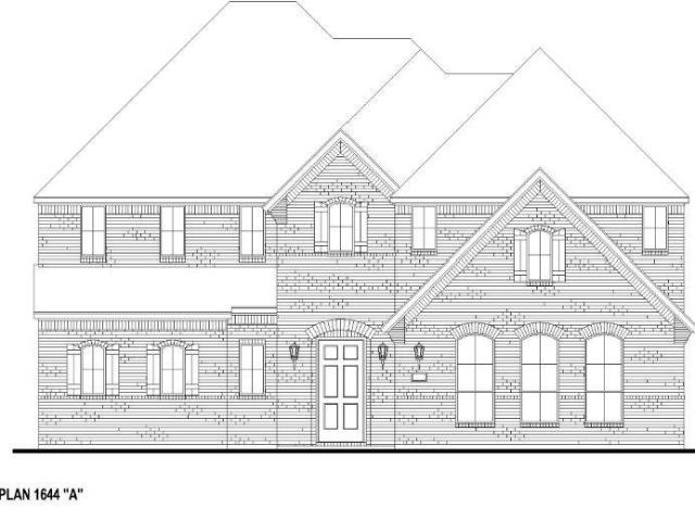 4 Bed, 4 Bath New Home plan in Keller, TX