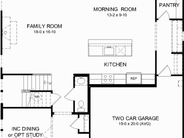 4 Bed, 2 Bath New Home plan in Tipp City, OH