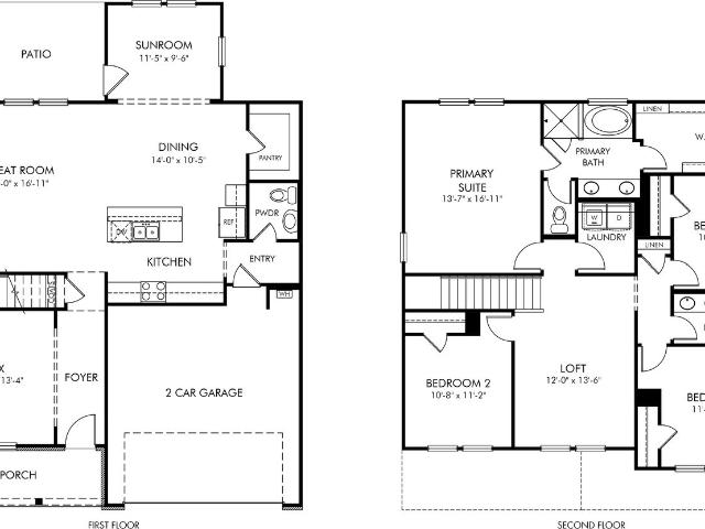 4 Bed, 2 Bath New Home plan in Villa Rica, GA