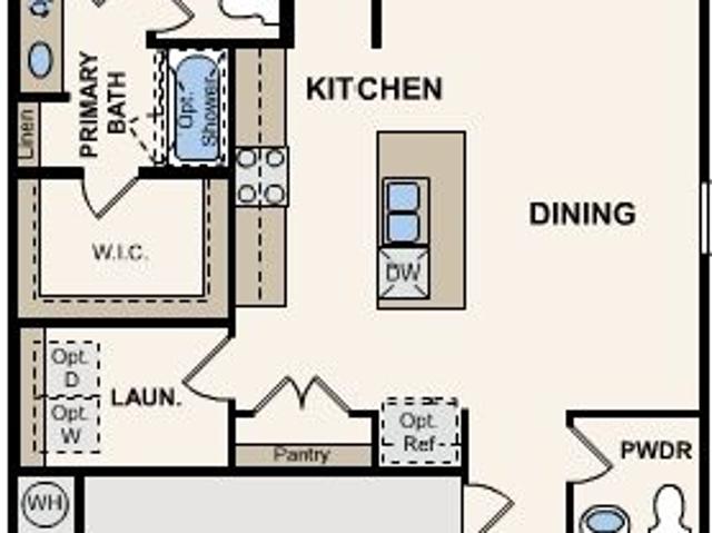 4 Bed, 2 Bath New Home plan in Von Ormy, TX
