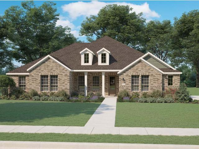 4 Bed, 2 Bath New Home plan in Waxahachie, TX