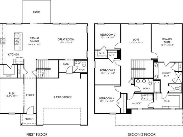 4 Bed, 2 Bath New Home plan in Anderson, SC