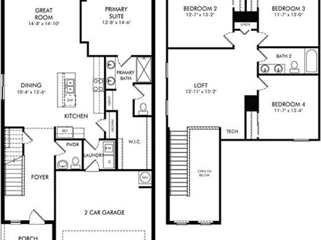 4 Bed, 2 Bath New Home plan in Bartow, FL
